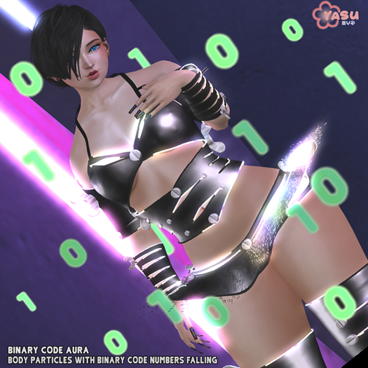 Second Life Marketplace - .:YASU:. AC27 - Binary Code Aura